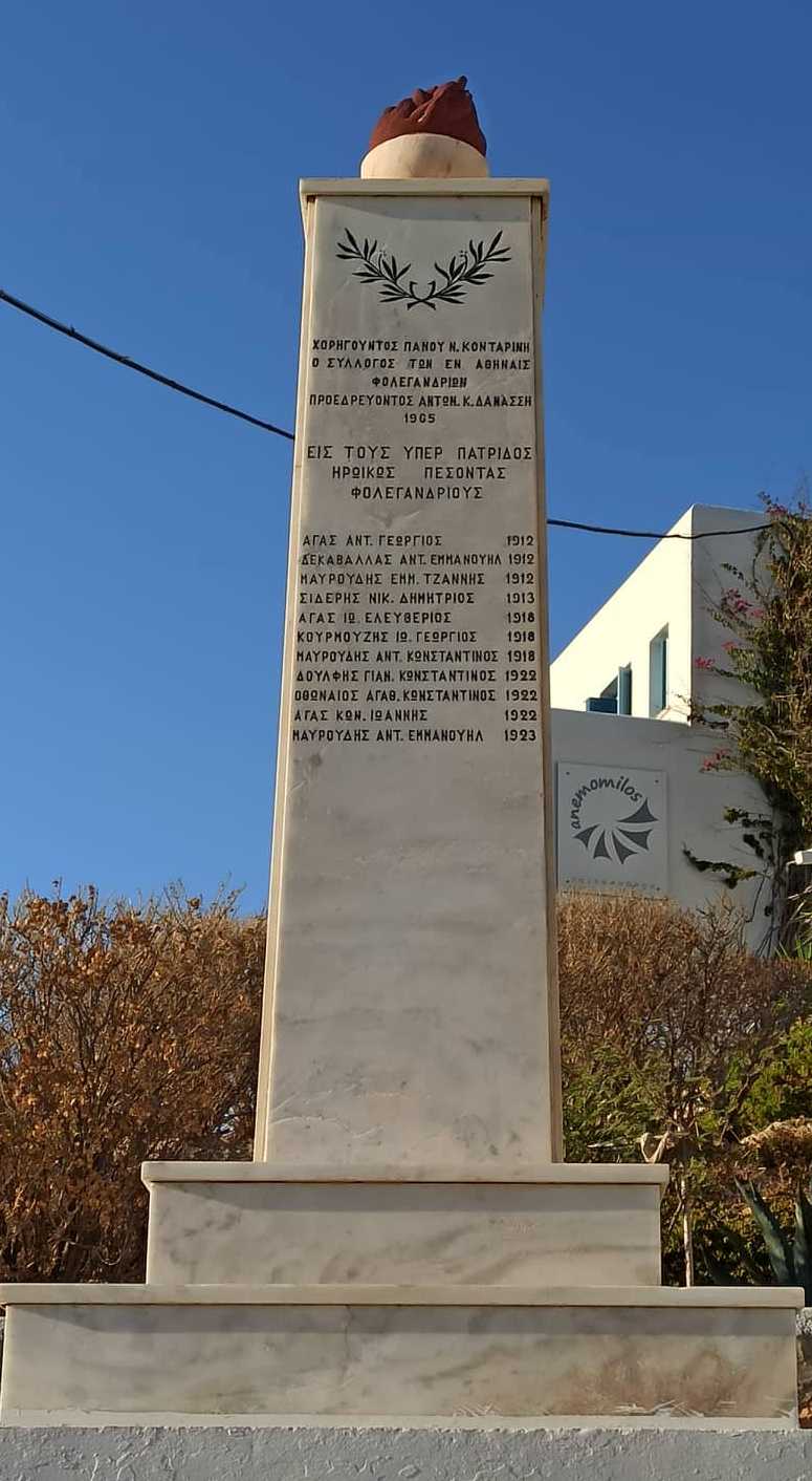Στη μνήμη των Φολεγανδρίων που χάθηκαν στη Μικρά Ασία – LIVE to TRAVEL ...